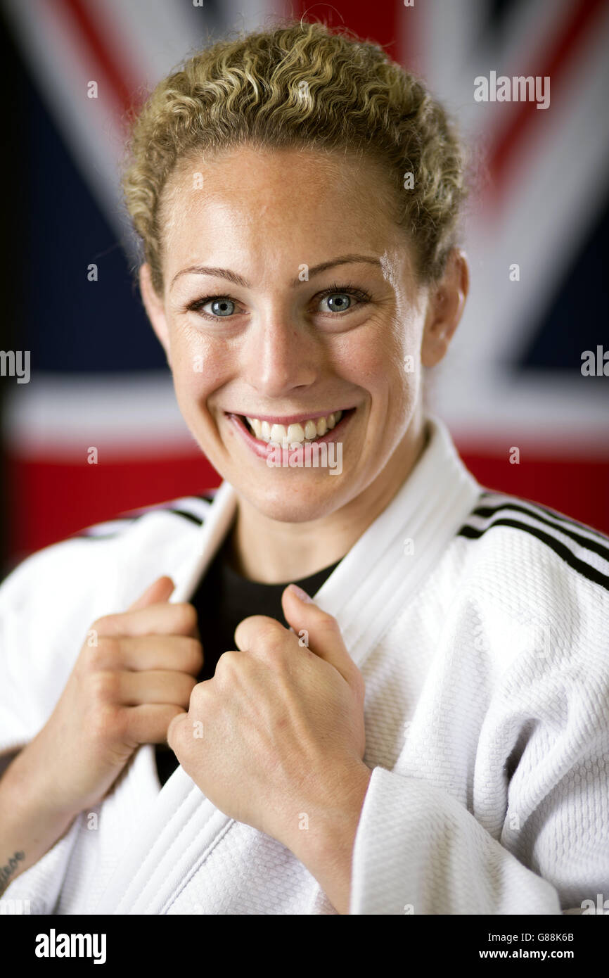 Great Britain judo athlete Sally Conway during the photocall at the ...