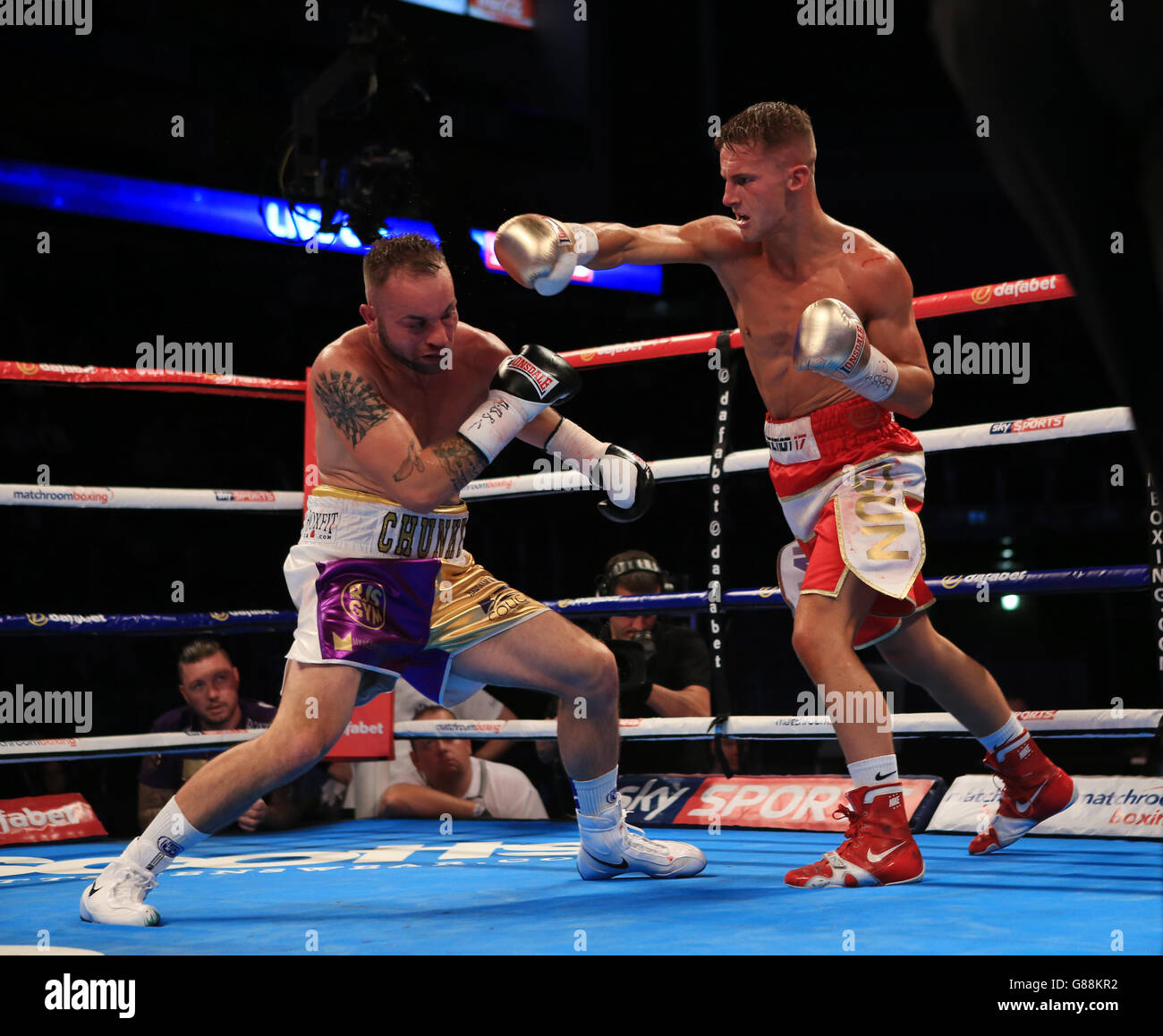 Boxing - O2 Arena Stock Photo - Alamy