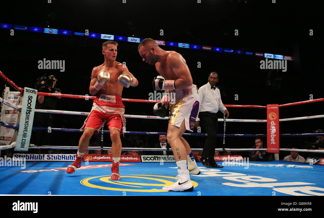 Boxing - O2 Arena Stock Photo - Alamy