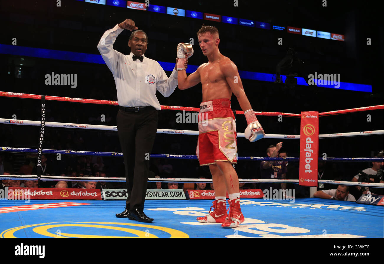 Boxing - O2 Arena Stock Photo - Alamy
