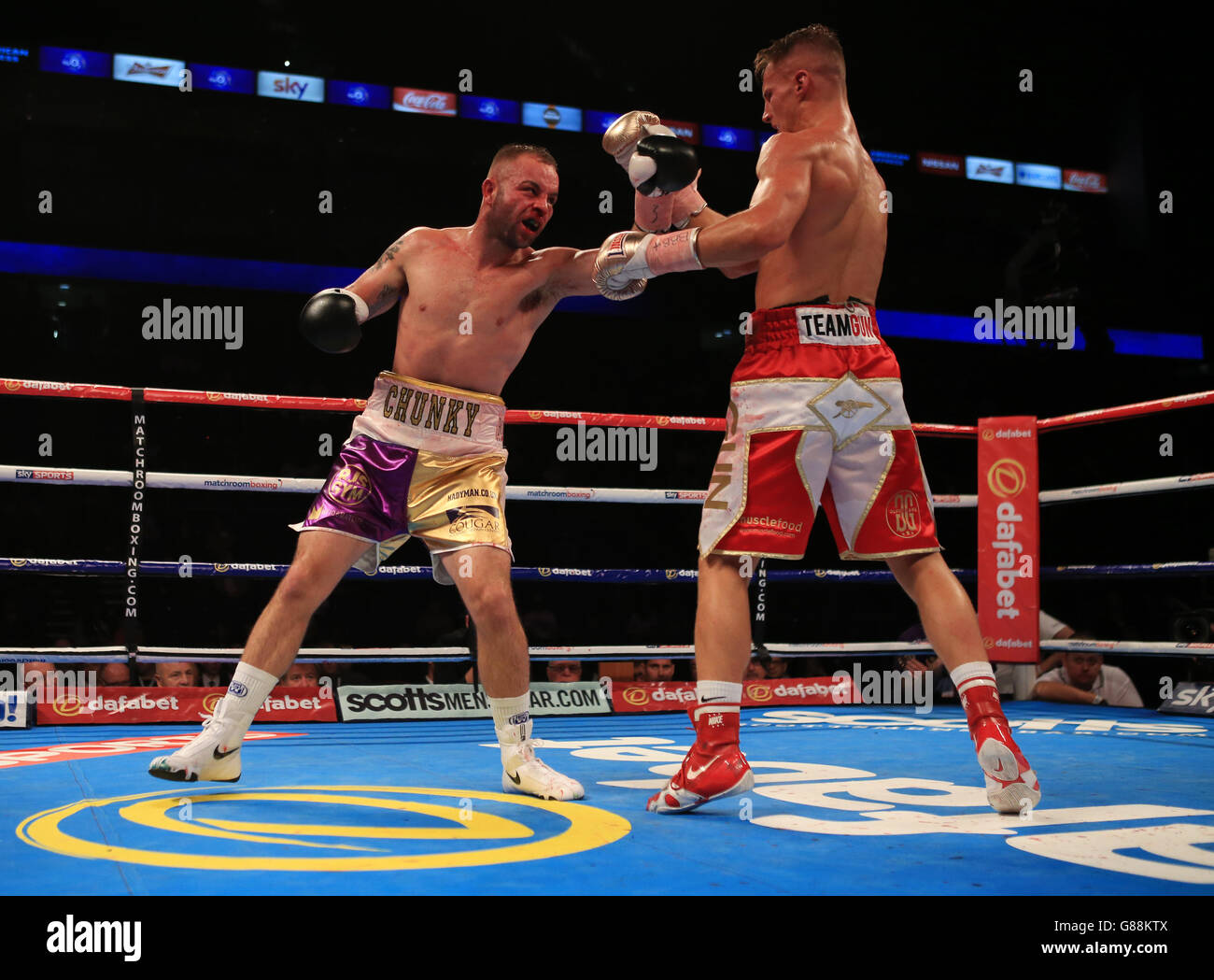 Boxing - O2 Arena Stock Photo - Alamy