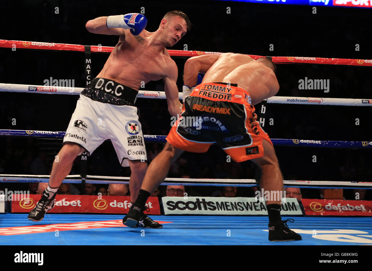Boxing - O2 Arena Stock Photo - Alamy