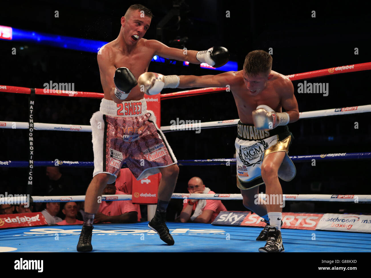 Boxing - O2 Arena Stock Photo - Alamy