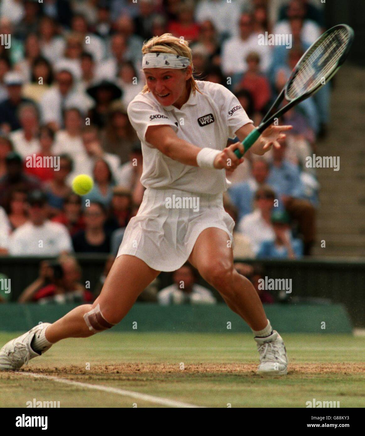 Wimbledon. Jana Novotna Stock Photo - Alamy