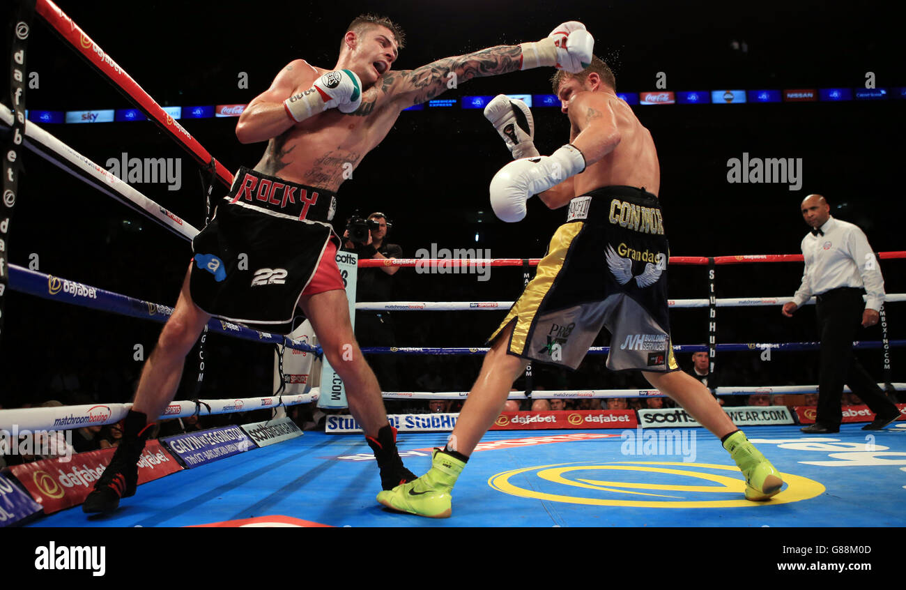 Boxing - O2 Arena Stock Photo - Alamy