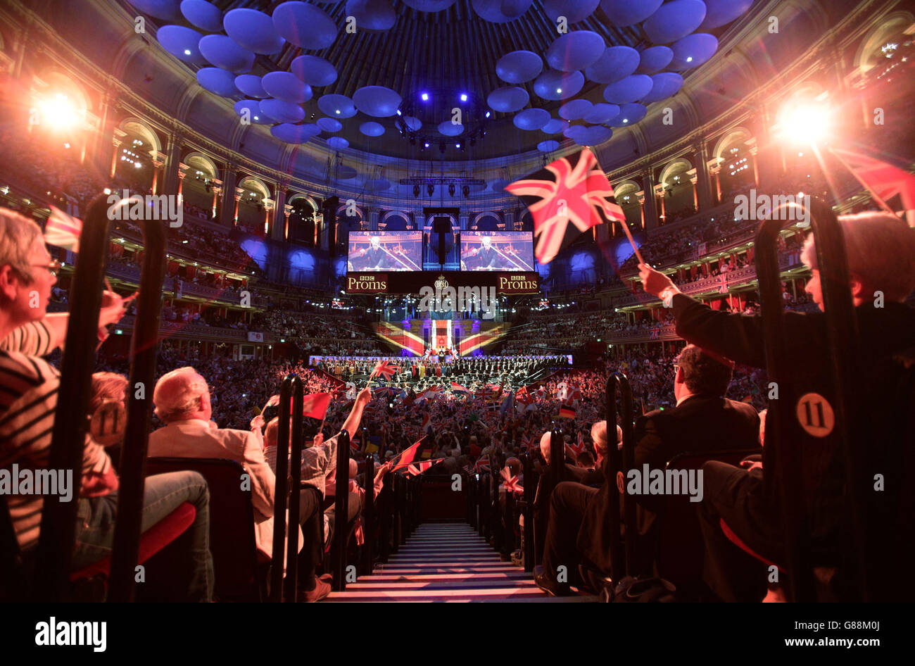 Royal albert hall proms 2015 hi-res stock photography and images - Alamy