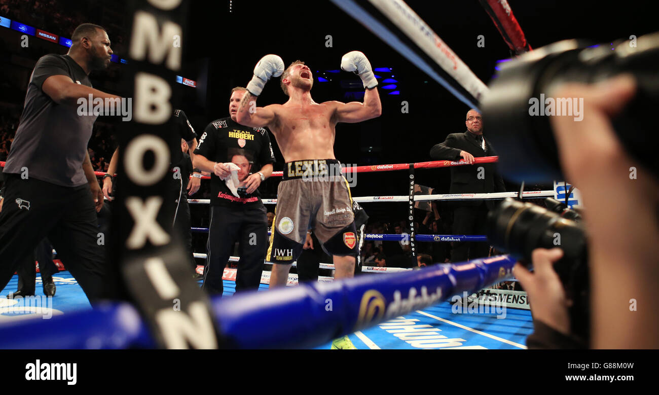 Boxing - O2 Arena Stock Photo - Alamy