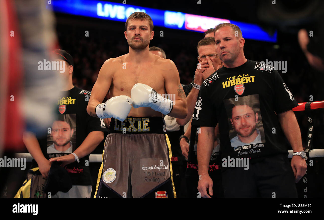 John Wayne Hibbert before his Commonwealth and WBC International Super ...