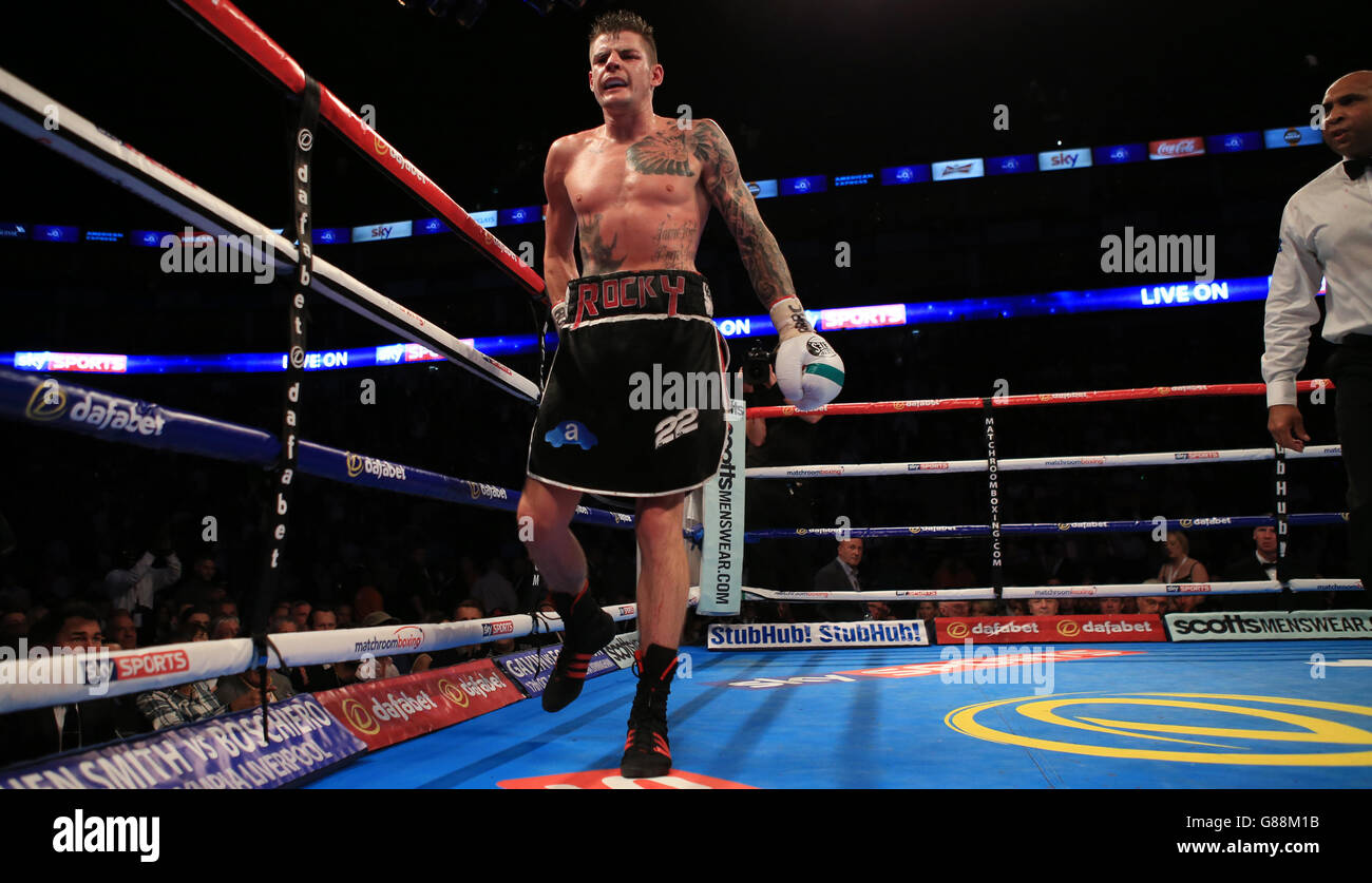 Boxing - O2 Arena Stock Photo - Alamy