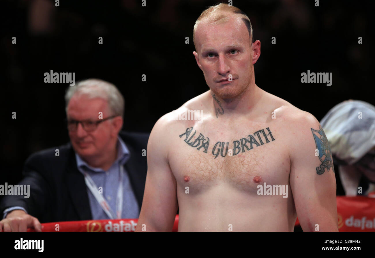 Boxing - O2 Arena Stock Photo - Alamy