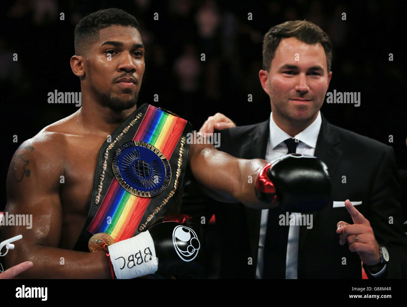 Boxing - O2 Arena Stock Photo - Alamy