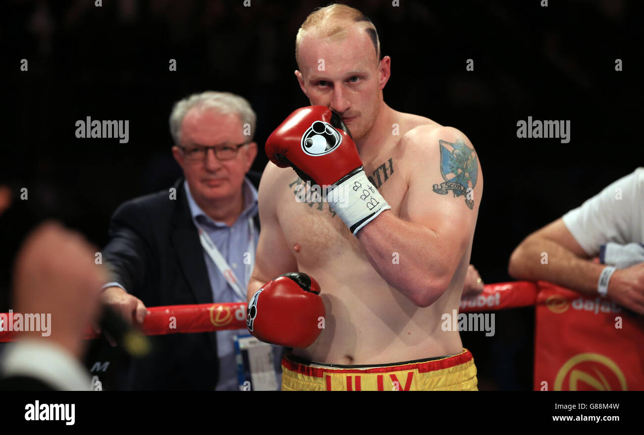 Boxing - O2 Arena Stock Photo - Alamy