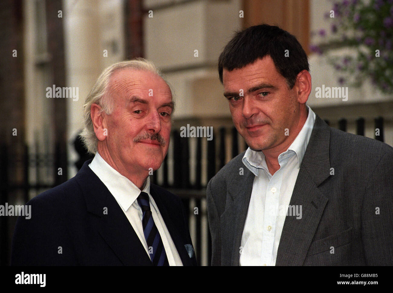 BBC TV Series 'Dad' photocall. George Cole (left) and kevin Mcnally ...