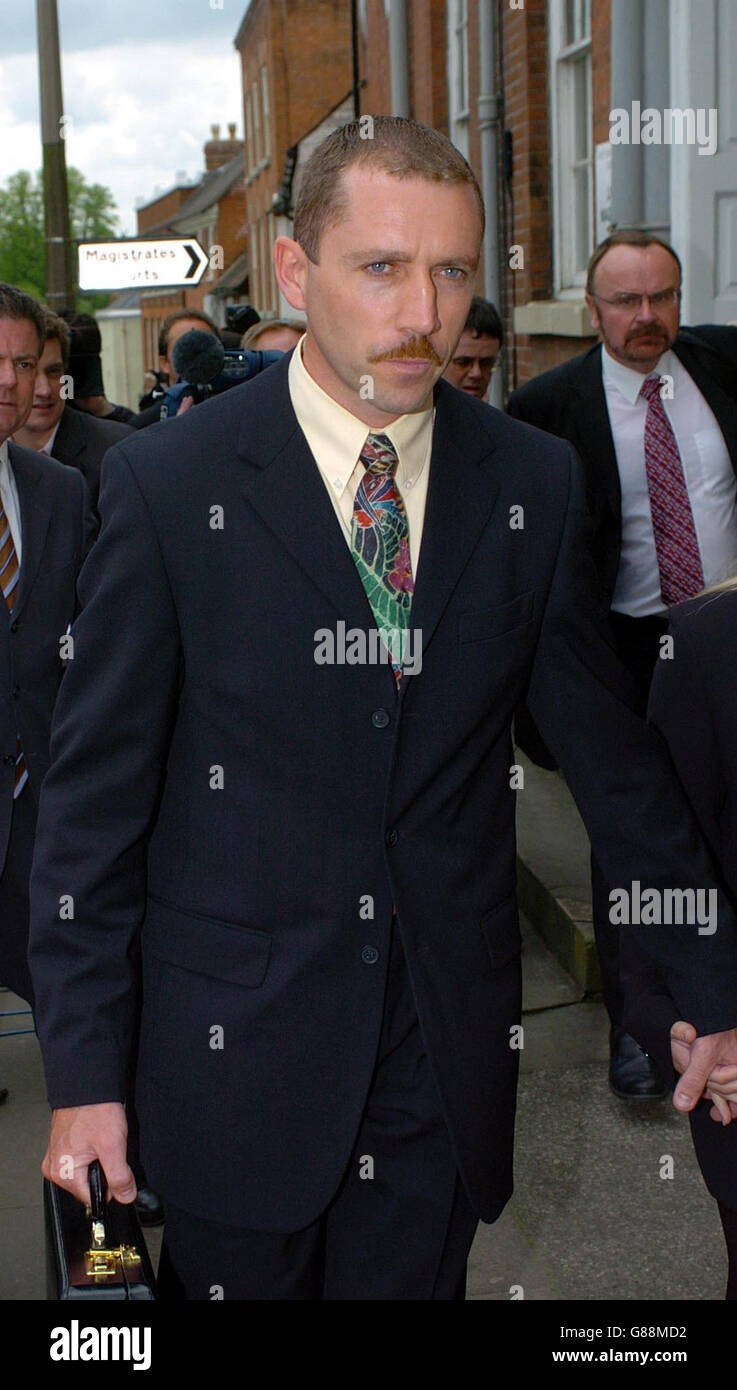 PC Mark Milton leaves court where he was cleared of all driving charges ...