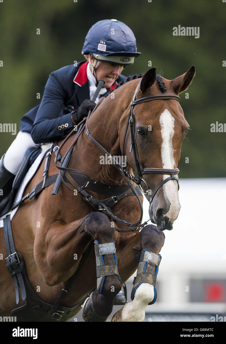 Great Britain's Nicola Wilson on One Two Many during day four of the ...