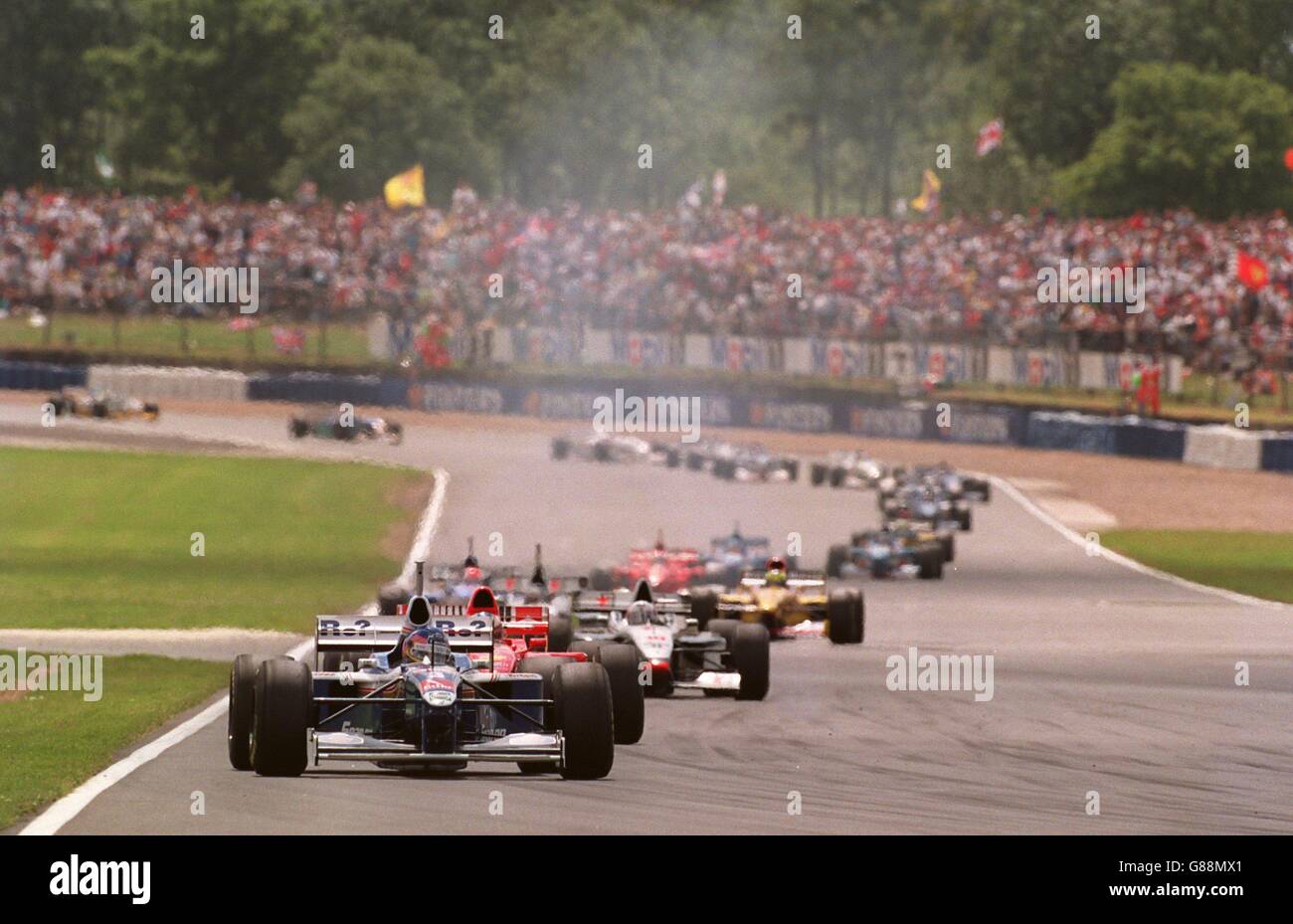 Motor Racing ... British Grand Prix Stock Photo - Alamy