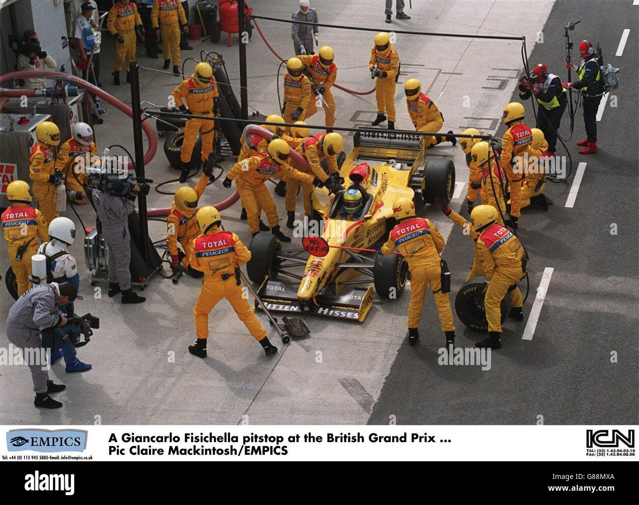 Motor Racing ... British Grand Prix Stock Photo - Alamy
