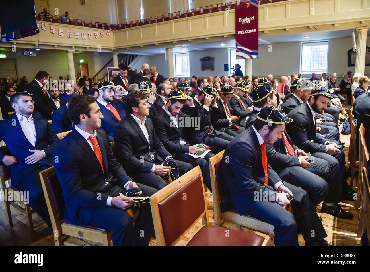 Rugby Union - Georgia Welcome Ceremony - St George's. The Georgia Rugby ...
