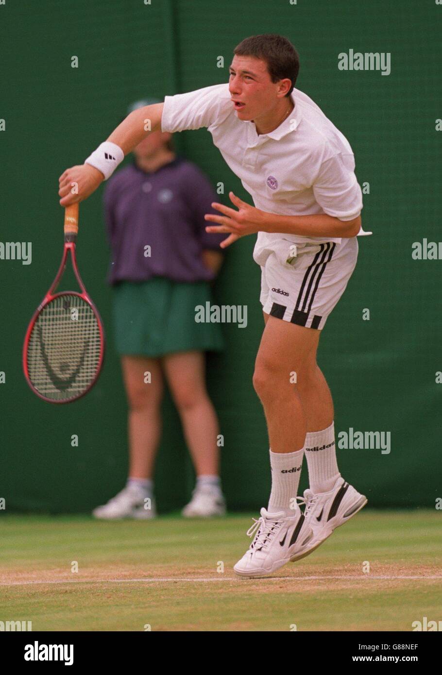 Tennis wimbledon championships junior singles hi-res stock photography ...