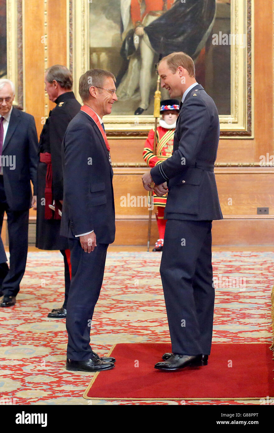 Donal Brown, from Winchester, is made a CBE (Commander of the Order of ...