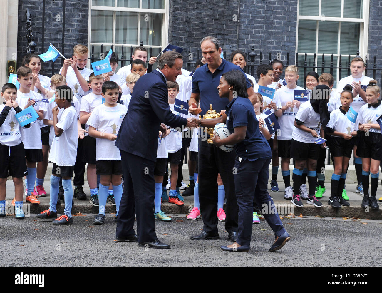 Webb Ellis Cup Tour - September 17 Stock Photo - Alamy