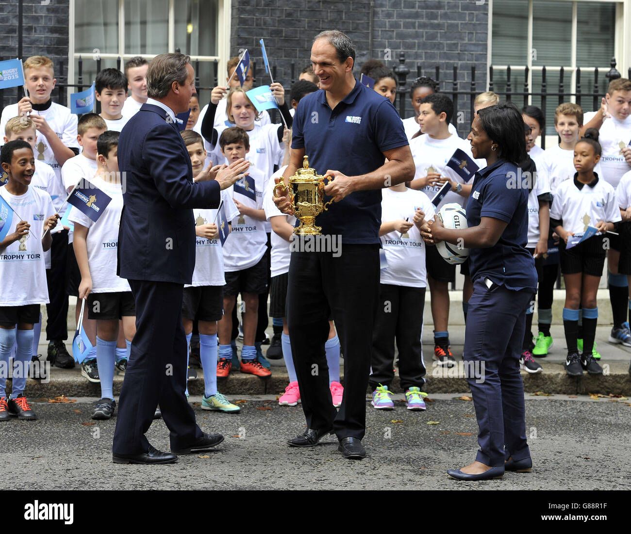 Webb Ellis Cup Tour - September 17 Stock Photo - Alamy