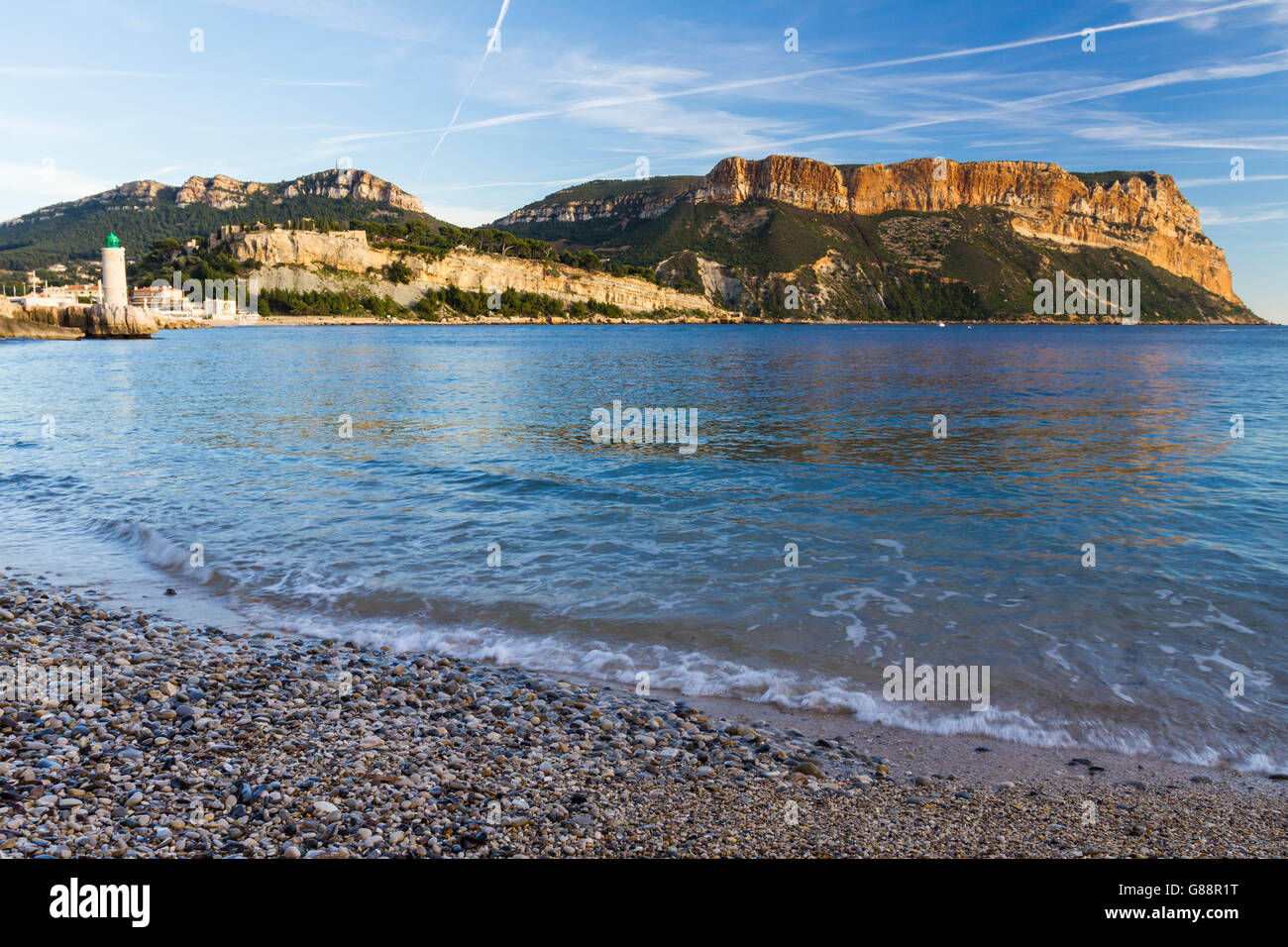 Beach, Cassis, marseille, France Stock Photo - Alamy