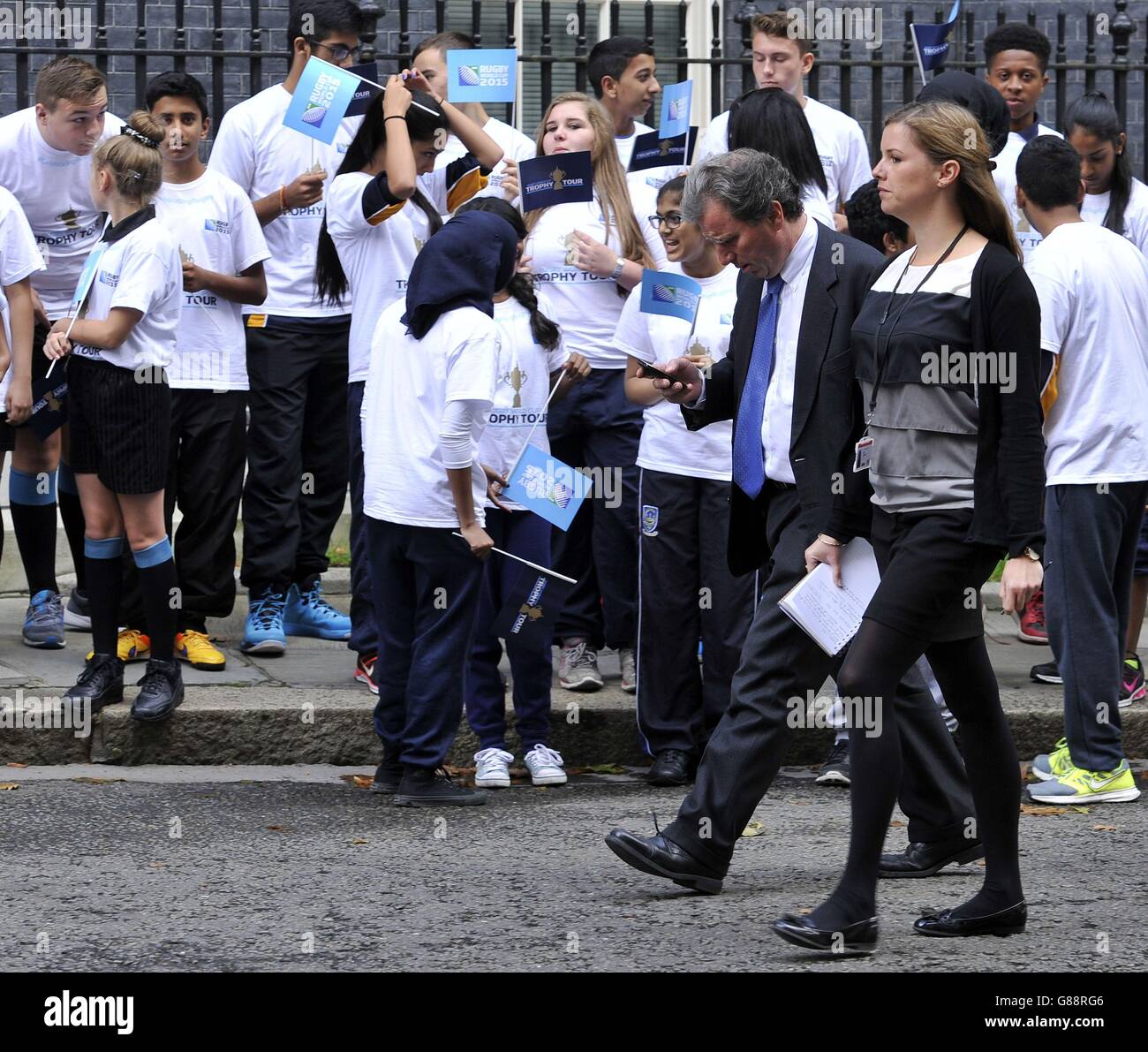 Oliver Letwin in Downing Street Stock Photo - Alamy
