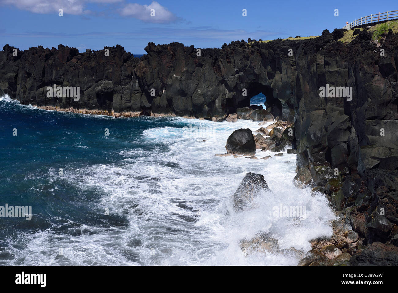 cliffs at Cap Mechant, La Reunion, France Stock Photo - Alamy