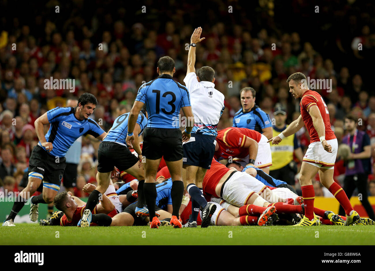 Rugby Union - Rugby World Cup 2015 - Pool A - Wales v Uruguay ...