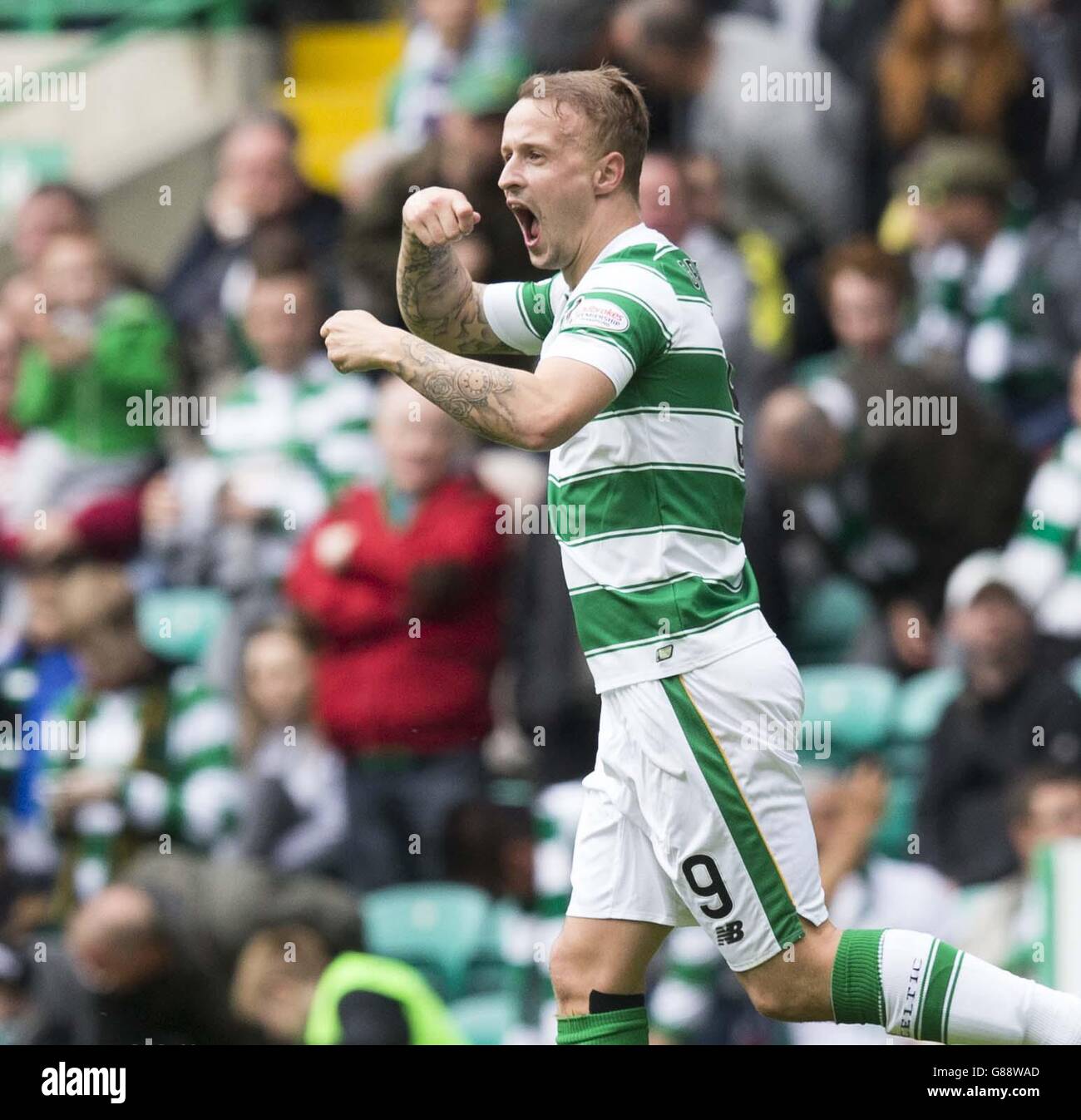 Celtic leigh griffiths celebrates goal scottish premiership match ...