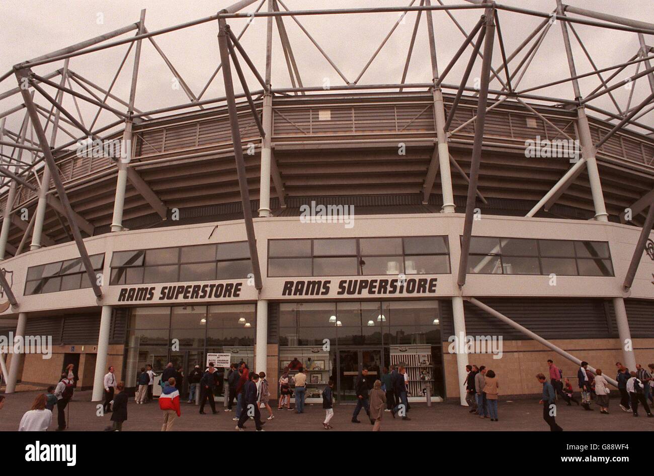 Opening of Pride Park, Derby County FC Stock Photo - Alamy