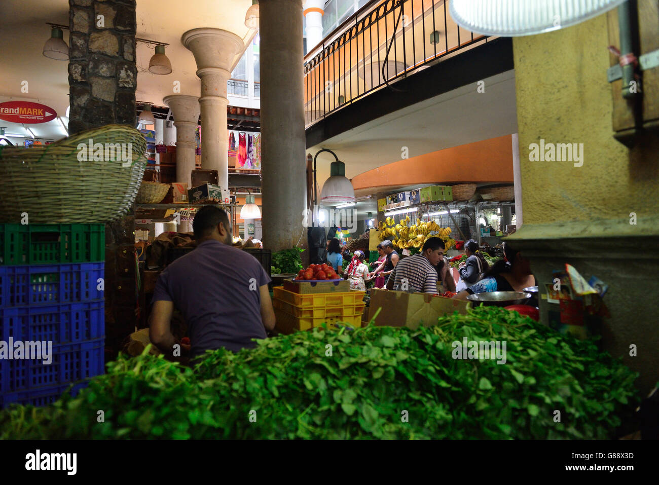 Central Market, Port Louis, Mauritius Stock Photo - Alamy