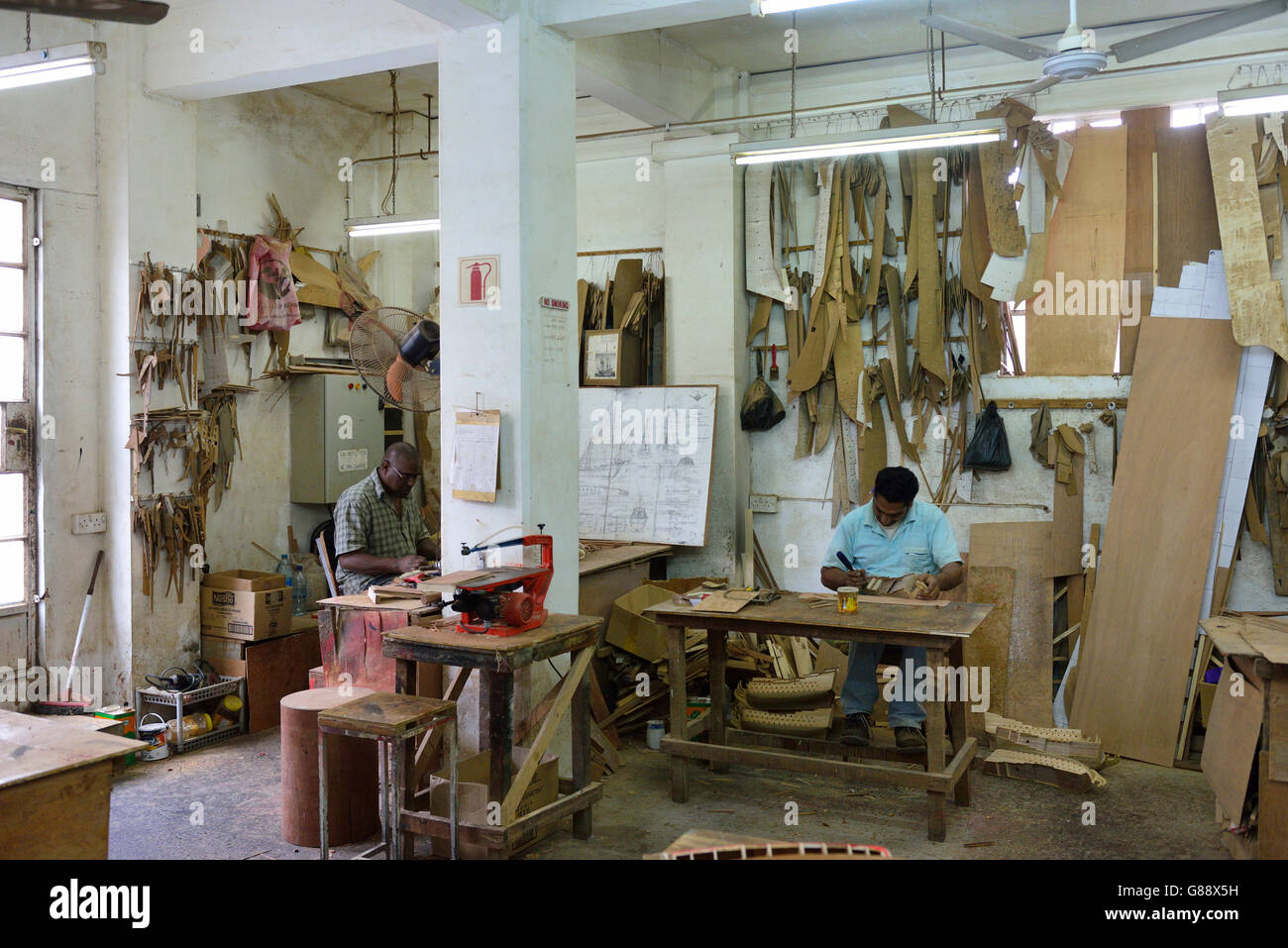 ship model factory, Floreal, Mauritius Stock Photo - Alamy