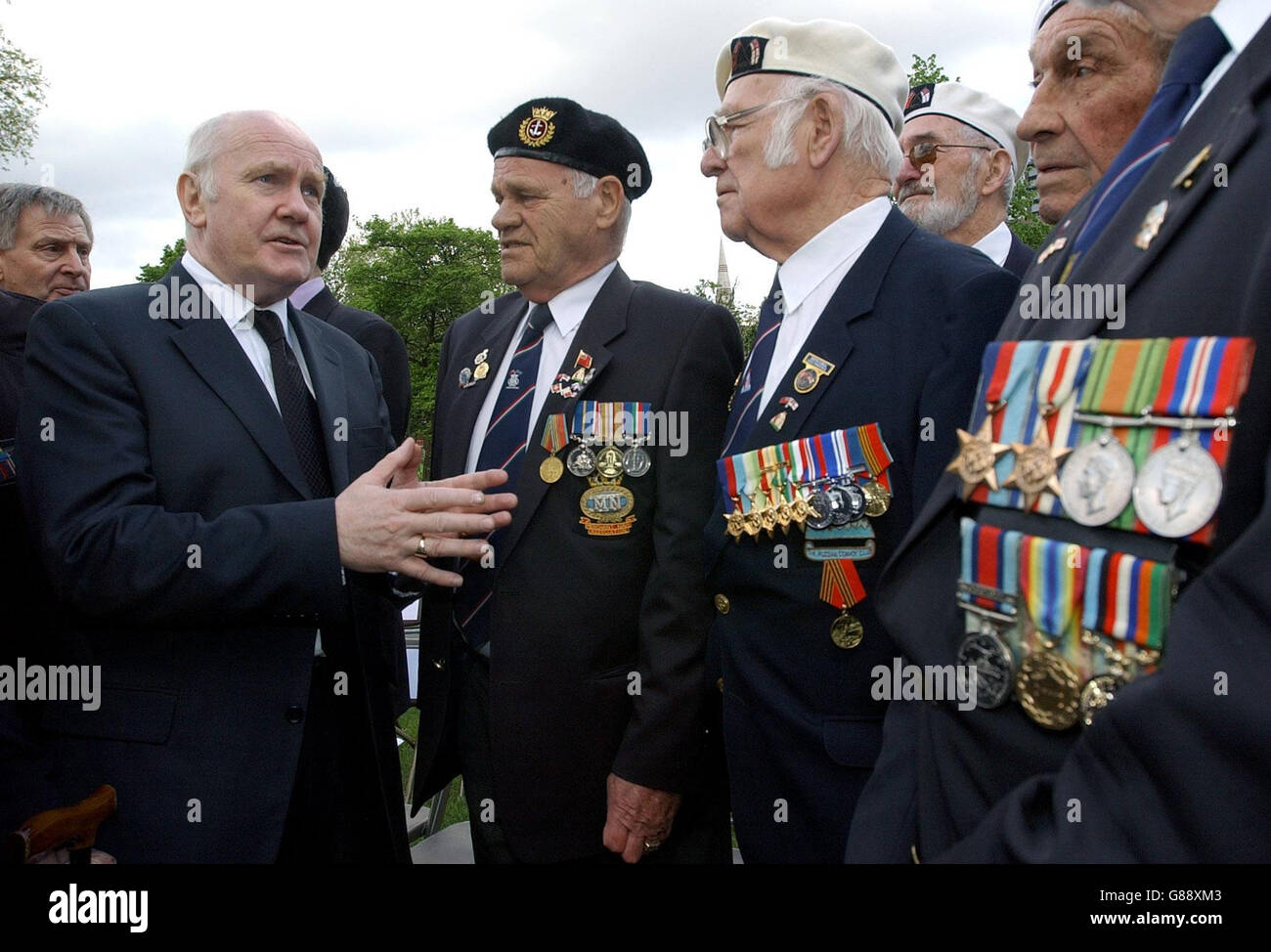 60th anniversary of Russian VE Day - Imperial War Museum Stock Photo ...