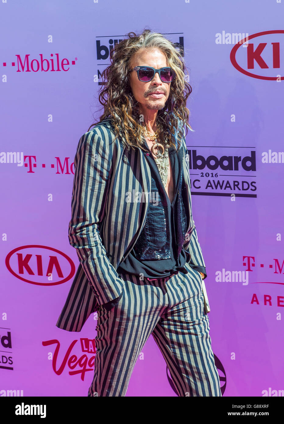 LAS VEGAS - MAY 22 : Singer Steven Tyler attends the 2016 Billboard ...