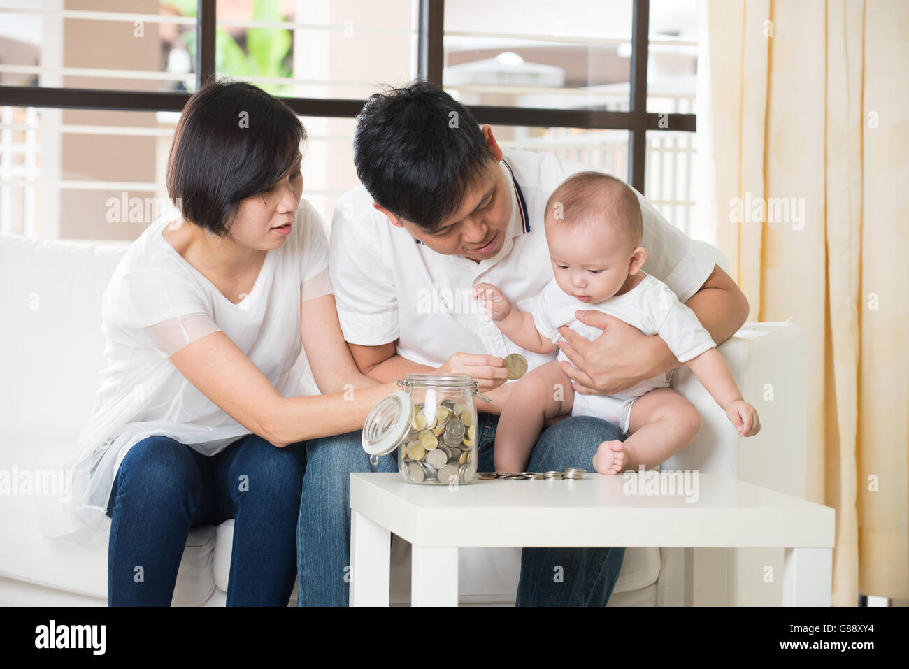 asian parent with education concept photo Stock Photo - Alamy