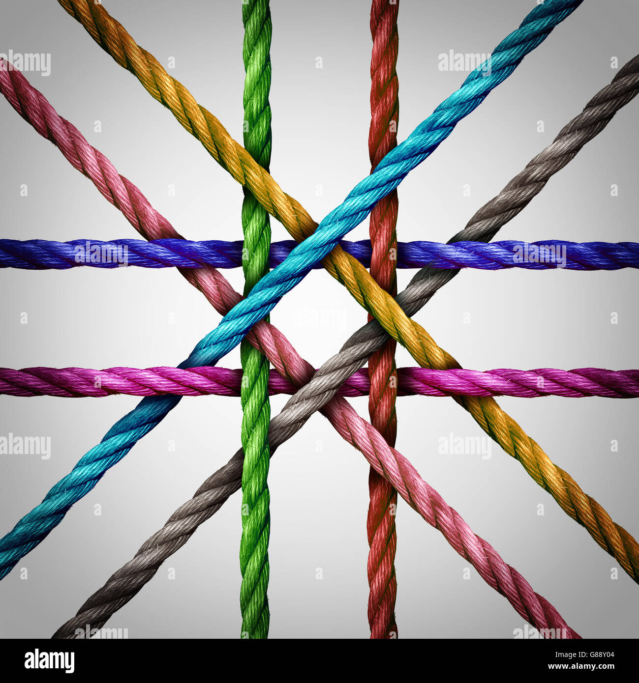 Connected centralized networking and central network connection ...