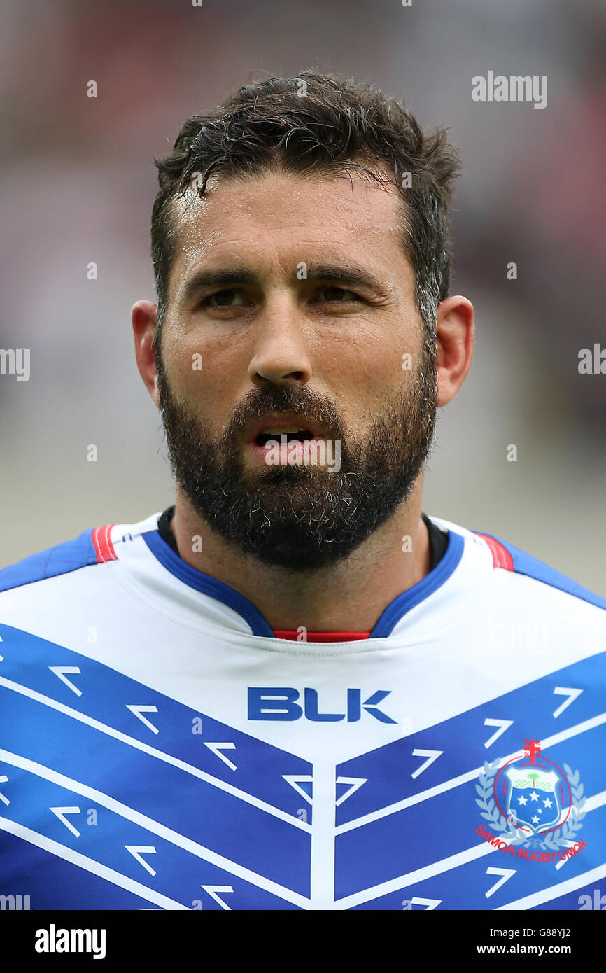 Rugby Union - Test Match - Barbarians v Samoa - The Stadium at Queen ...