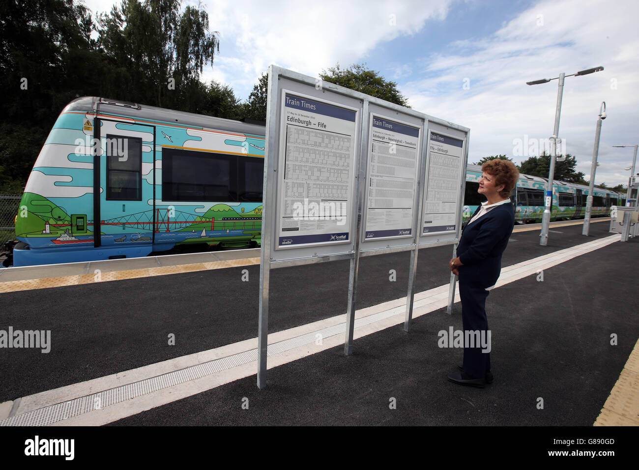 Borders Railway Tweedbank High Resolution Stock Photography and Images ...