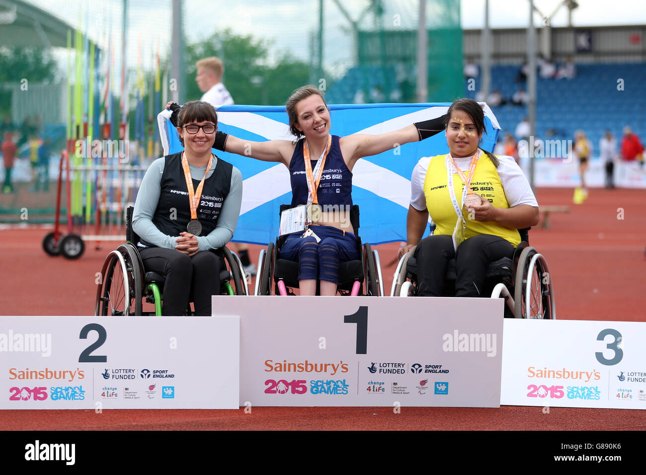 (l-r) England North West's Catherine Stott, Scotland's Shelby Watson ...
