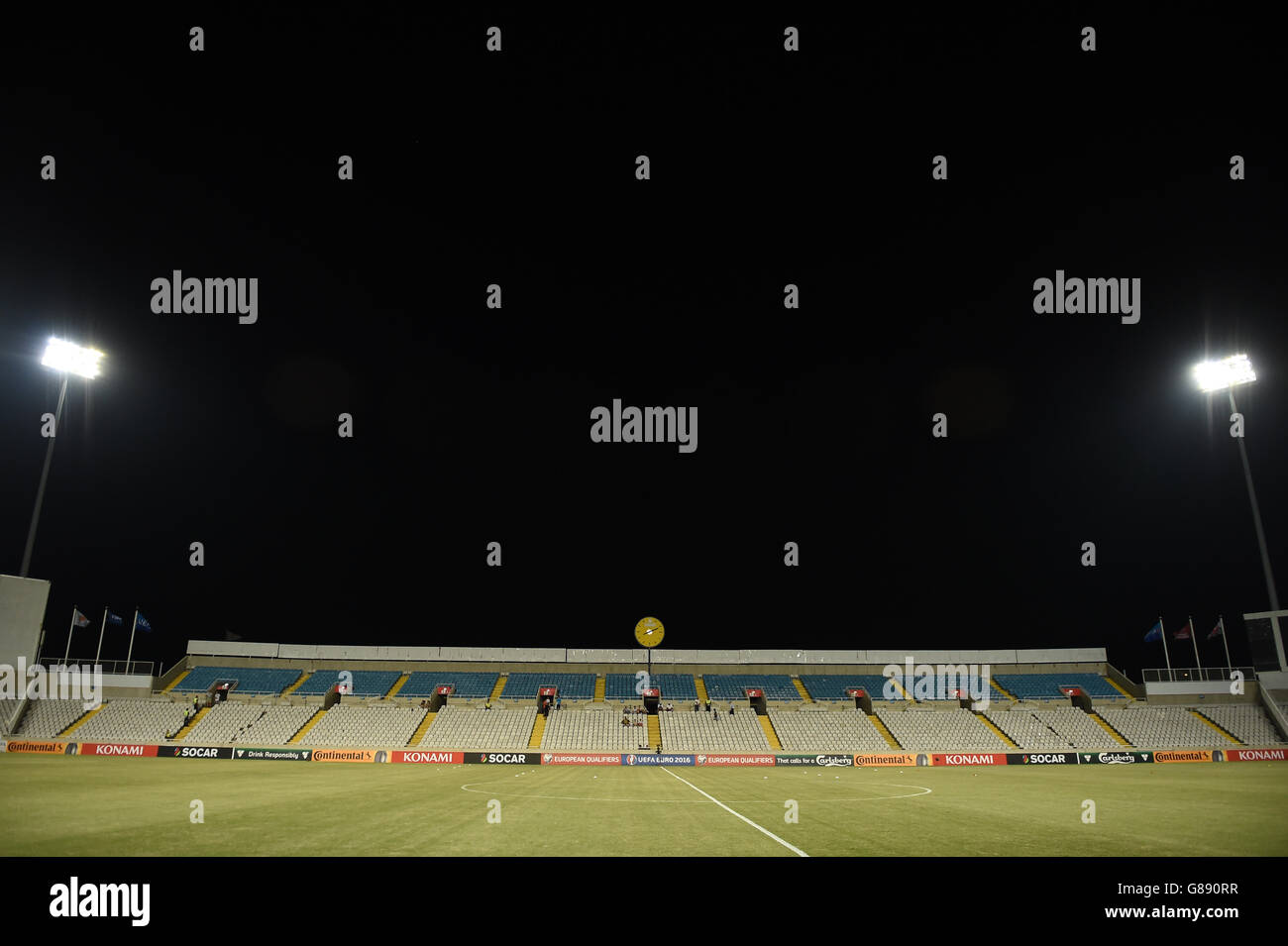 Soccer uefa euro 2016 qualifying group cyprus wales gsp stadium hi-res ...