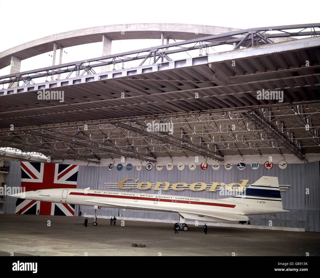 Aviation - Concorde Prototype - Toulouse Stock Photo, Royalty Free ...