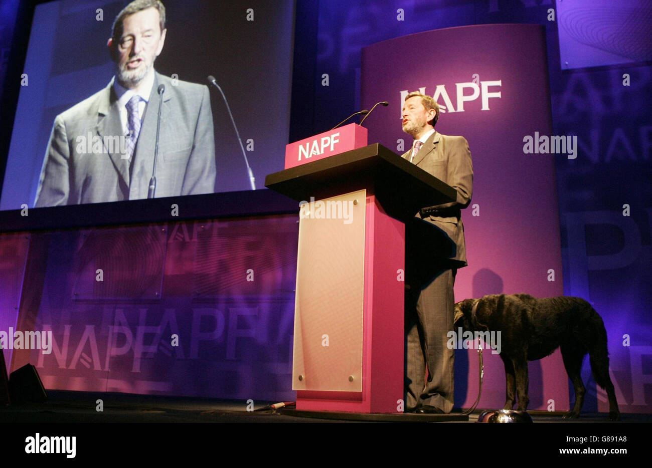 David Blunkett, the newly appointed Secretary of State for Work and ...