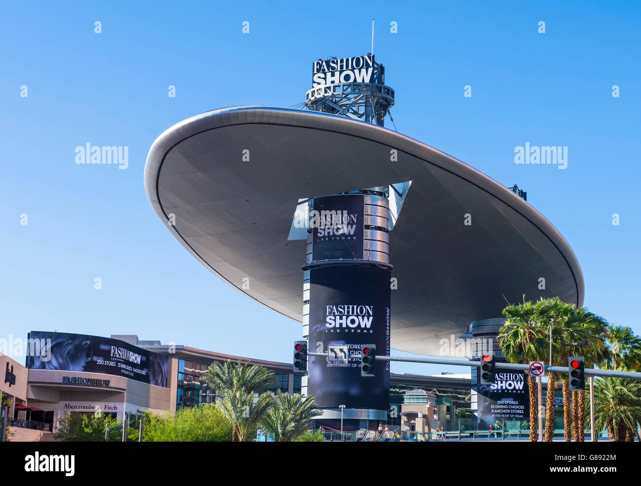 The Fashion Show mall in Las Vegas strip Stock Photo - Alamy