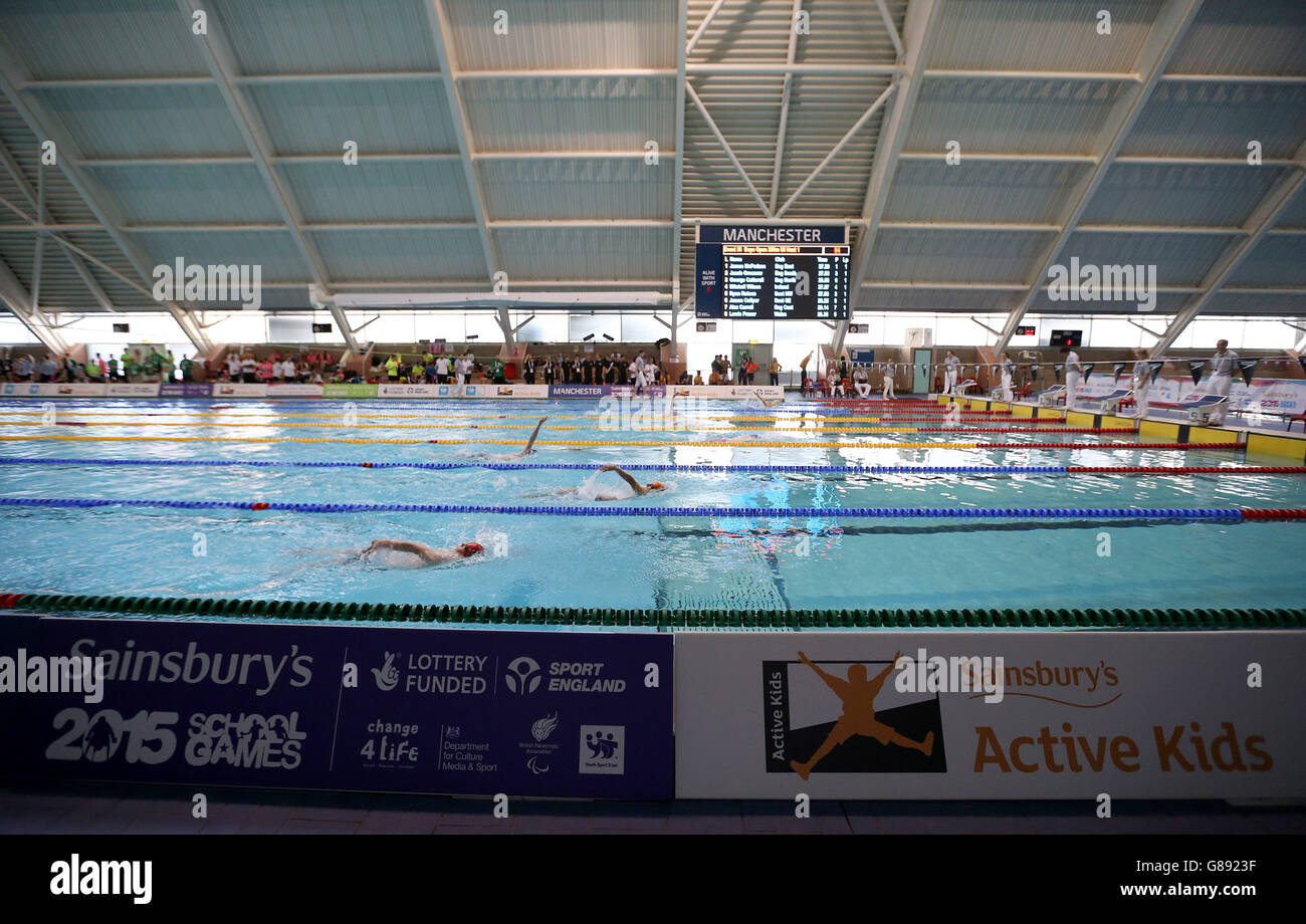 Im manchester aquatics centre hi-res stock photography and images - Alamy
