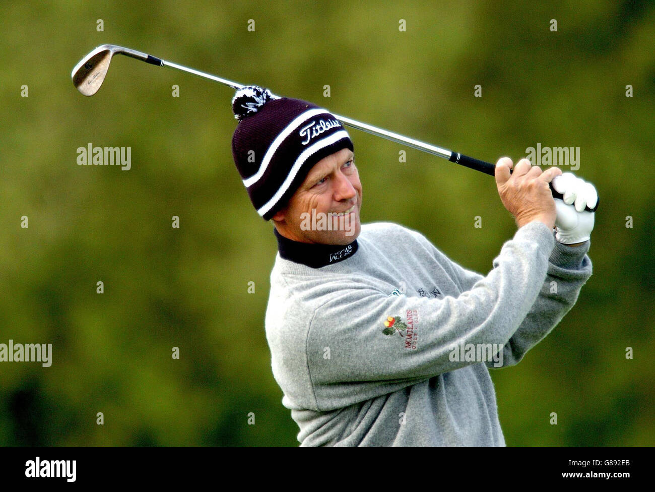 English golfer jamie on the first fairway on round three hi-res stock ...