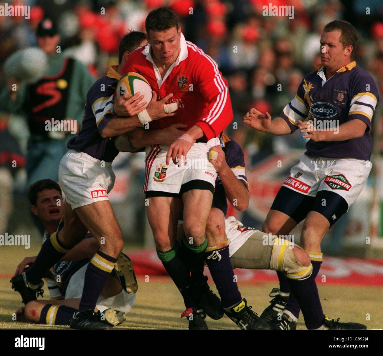 Northern Free State v Lions. Tim Stimpson, British Lions Stock Photo ...