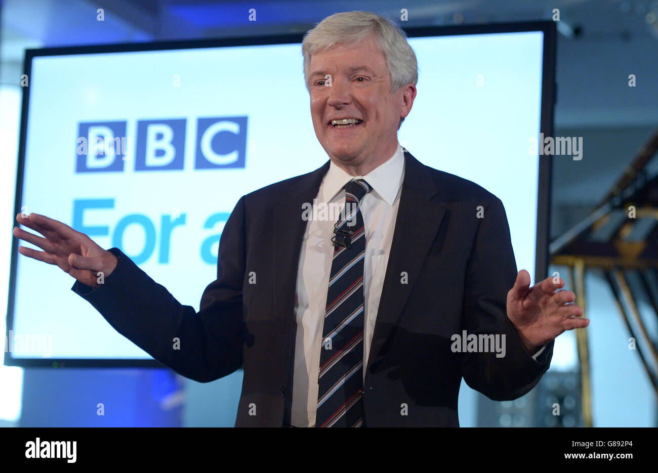 Proposals for future of BBC unveiled Stock Photo - Alamy