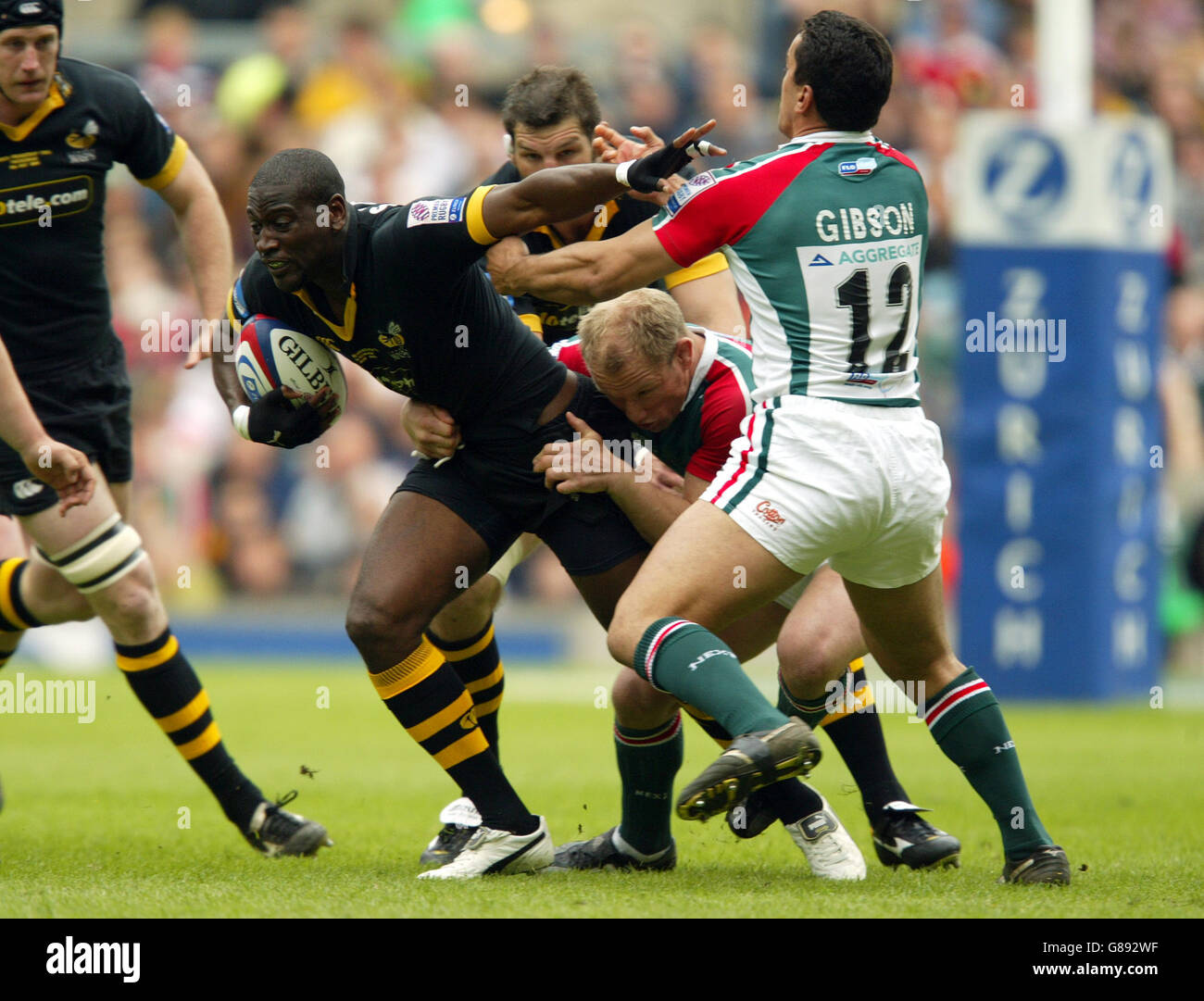 Rugby union zurich premiership leicester tigers v london wasps hi-res ...